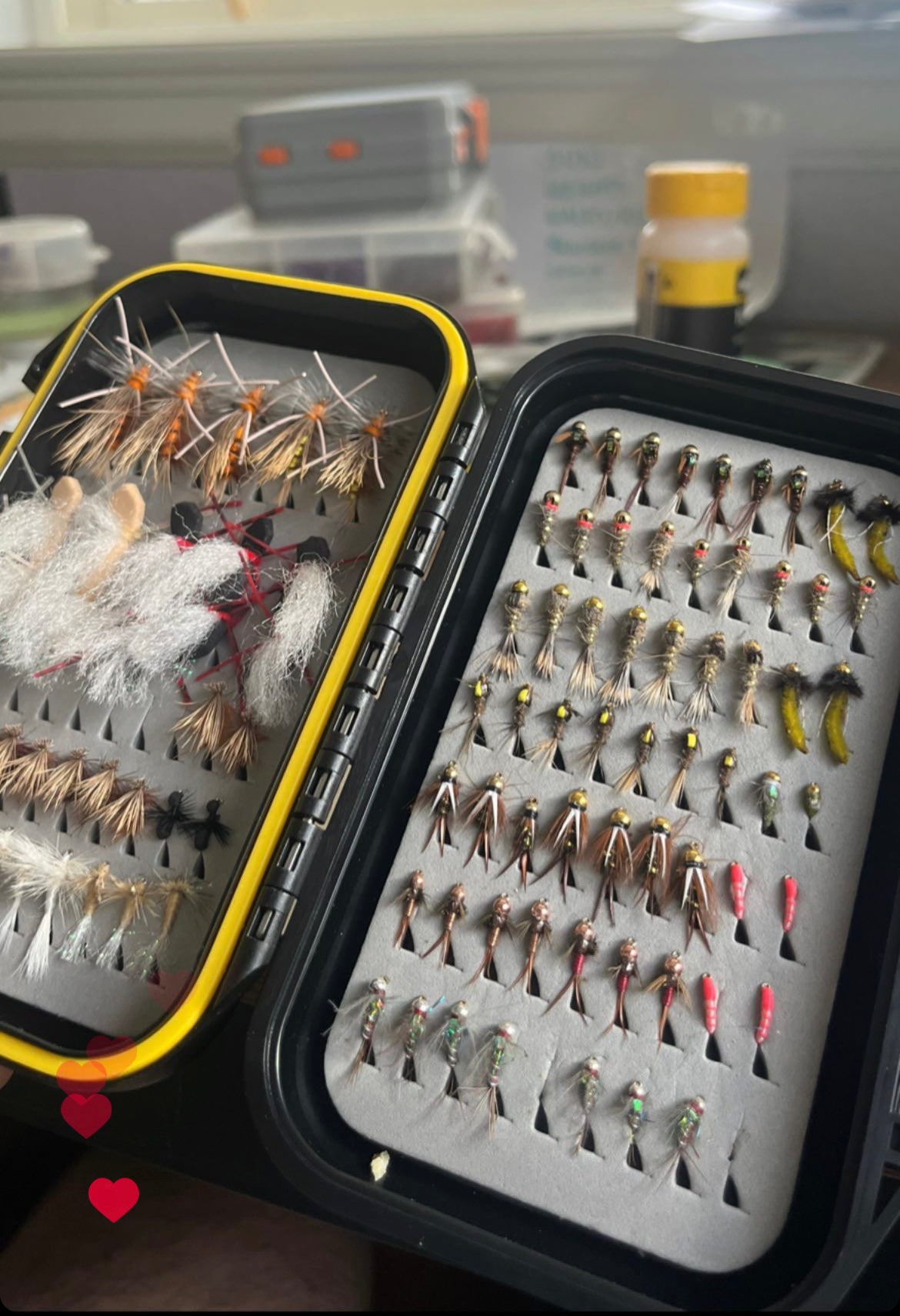 Summer dry dropper fly box 60 flies – The Canyon Fly Shop